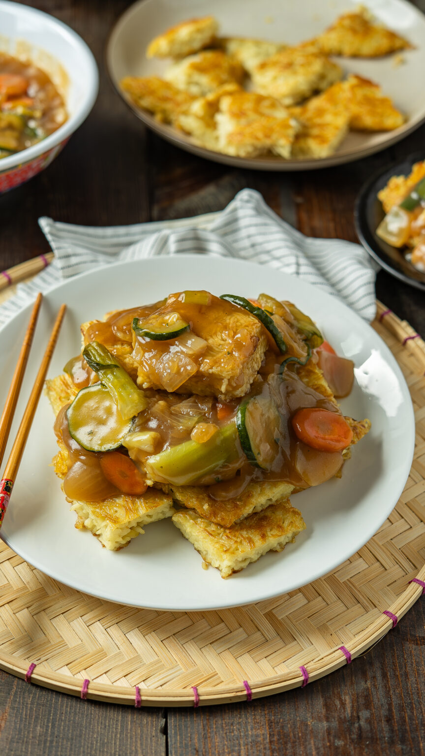 Crispy Chinese Cake Noodles: A Taste of Nostalgia from Laie Chop Suey